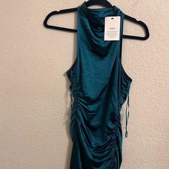 A.L.C. | Dresses | Alc Inez Dress In Emerald | Poshmark